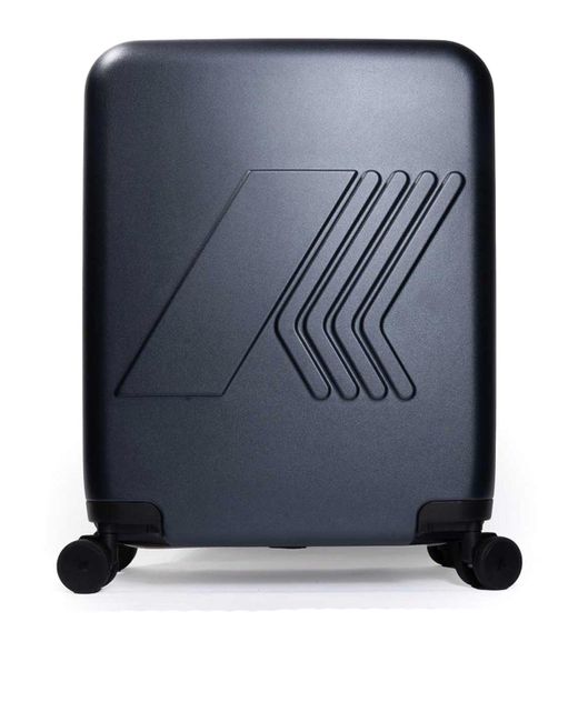 K-Way Eudoxie Logo Trolley in Blue for Men | Lyst UK