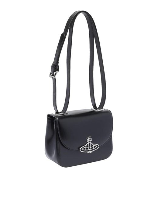 Vivienne Westwood Linda Crossbody Bag in Black | Lyst