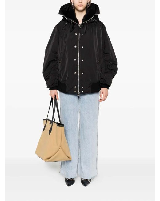 Ermanno Scervino Parka in Black | Lyst UK
