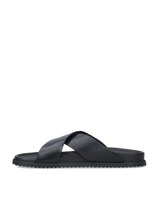 Dolce & Gabbana Slide Sandals Logo in Black for Men | Lyst