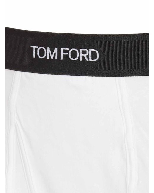 Tom Ford Logo Bipack Boxer in White for Men | Lyst UK