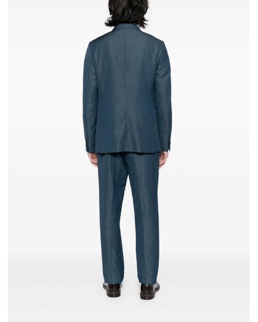 ZEGNA Trofeo Suit in Blue for Men | Lyst