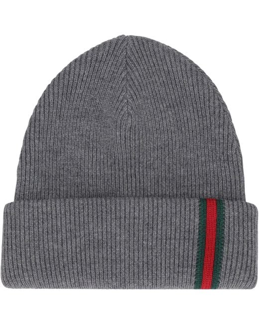 Gucci Hat in Grey for Men | Lyst UK