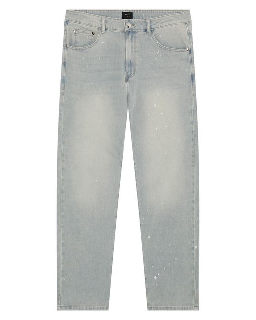 Magrit Core Painted Straight Jeans in Grey for Men | Lyst UK