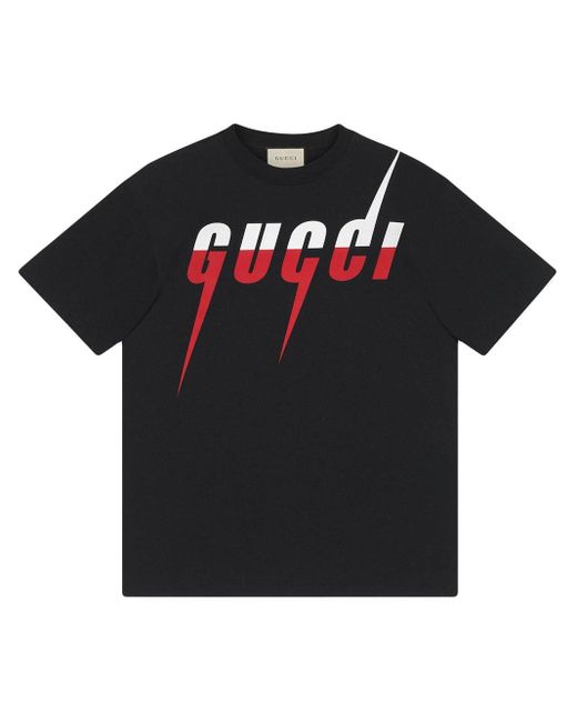 Gucci Blade Print T-Shirt in Black for Men | Lyst UK