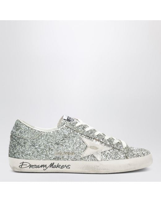 Golden Goose Super-Star Sneakers in White | Lyst UK