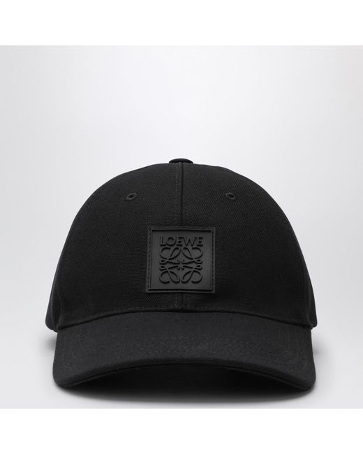 Loewe Baseball Cap With Logo Patch in Black for Men | Lyst UK