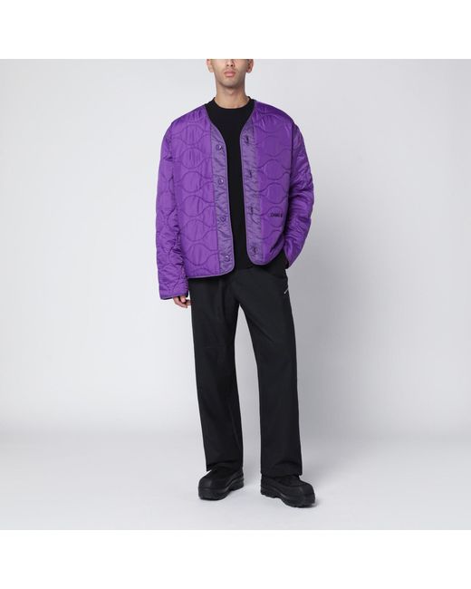 OAMC Combat Liner Jacket in Purple for Men | Lyst UK