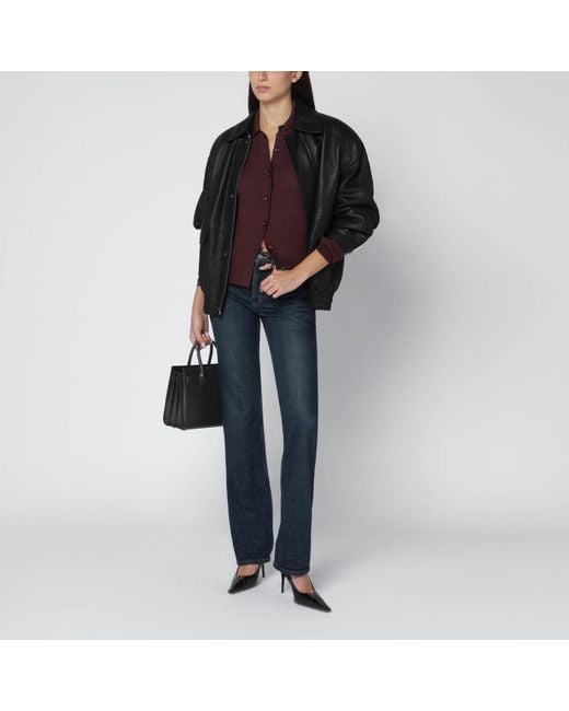 Saint Laurent Nico Jeans in Blue | Lyst UK