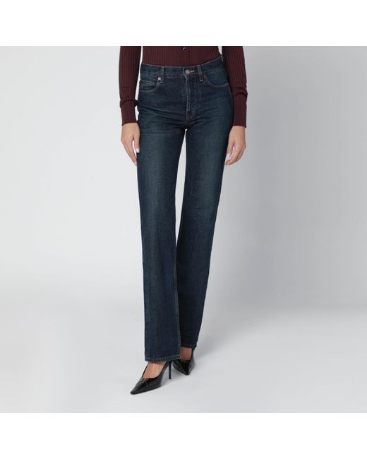 Saint Laurent Nico Jeans in Blue | Lyst UK