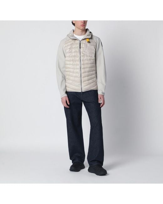 Parajumpers Pelican-Colored Nolan Jacket in Grey for Men | Lyst UK