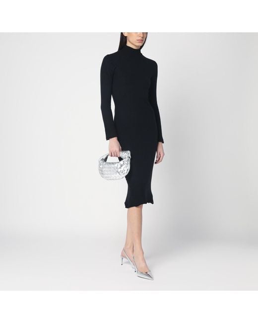 Bottega Veneta Lic Silver Mini Jodie Bag in Metallic | Lyst