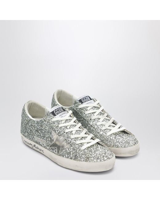 Golden Goose Super-Star Sneakers in White | Lyst UK
