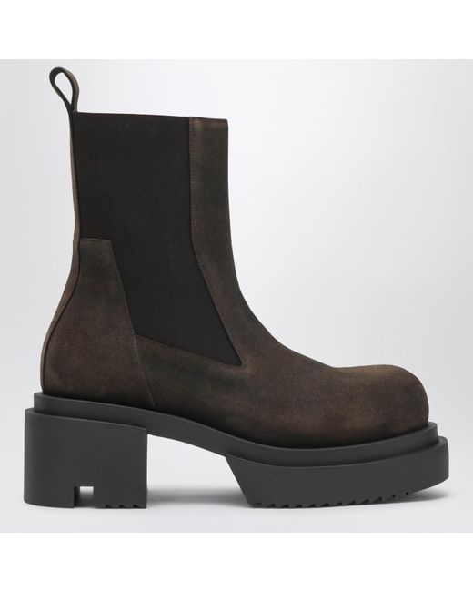 Rick Owens Bogun Beatle Boots in Black for Men | Lyst UK