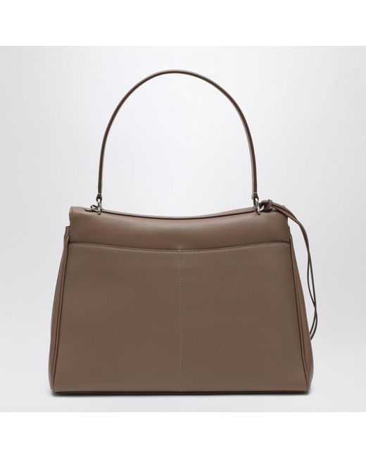 Balenciaga Medium Rodeo Bag In Taupe Smooth Calfskin in Brown | Lyst