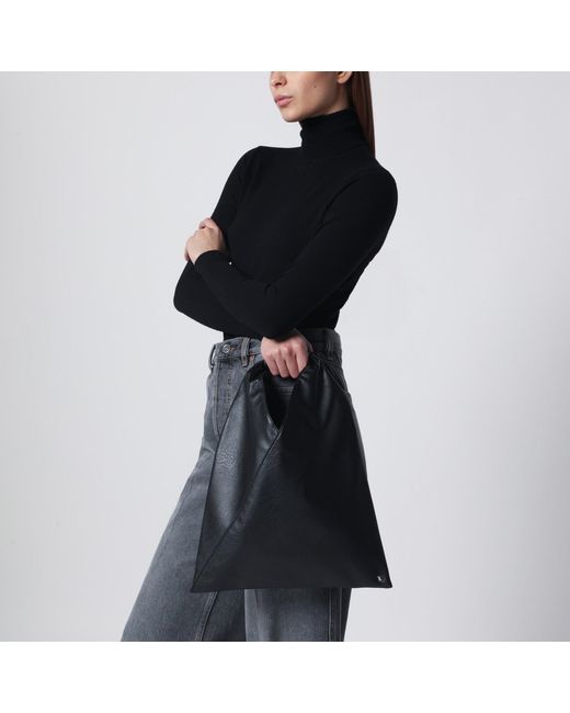MM6 by Maison Margiela Small Japanese Bag In Eco Leather in Black | Lyst UK