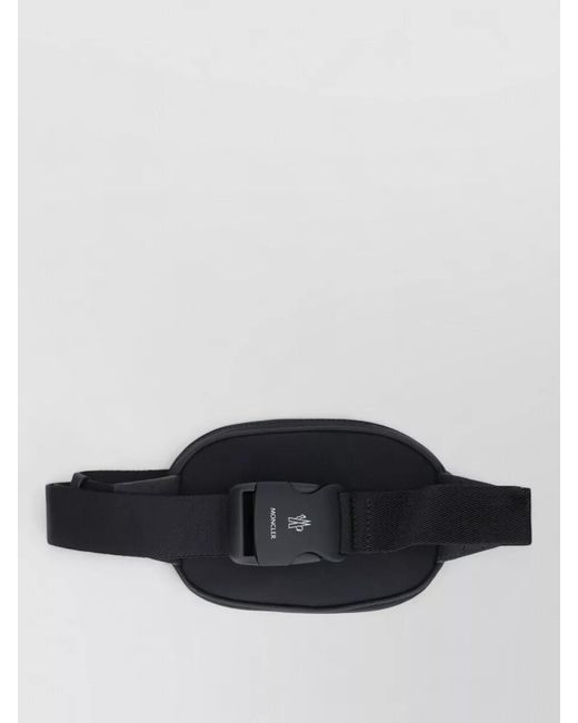 Moncler Belt Bag Adjustable Strap Front Zip Pocket in Black | Lyst UK