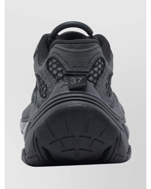 Ash Casual Low Top Sneakers With Mesh Panels in Black | Lyst UK