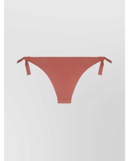 Eres Panache Elasticated High-Cut Leg Low-Rise Swimwear in White | Lyst