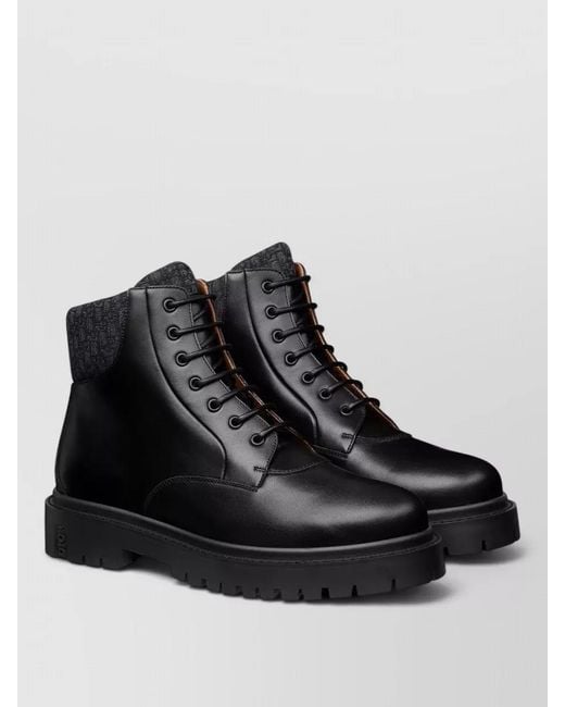 Dior Ankle Boots With Round Toe And Rubber Sole in Black for Men | Lyst UK