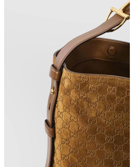 Gucci Beatrix Shopping Bag Large in Brown | Lyst UK