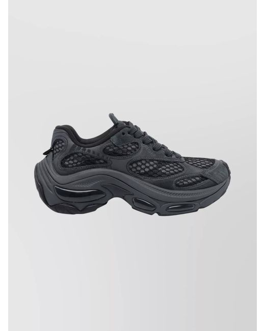 Ash Casual Low Top Sneakers With Mesh Panels in Black | Lyst UK