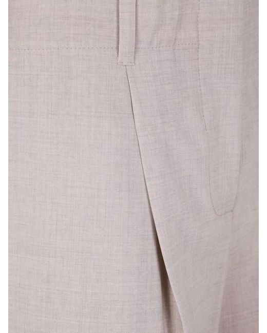 P.A.R.O.S.H. Straight Leg Trousers With Side And Back Pockets | Lyst UK