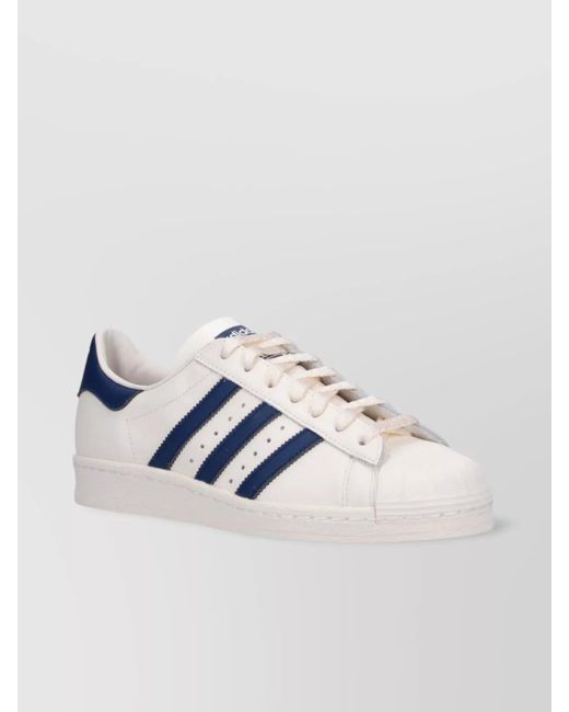 adidas Low Top Sneakers Round Toe in Blue for Men | Lyst