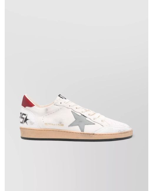 Golden Goose Low Top Sneakers With Signature Star Patch in White for ...