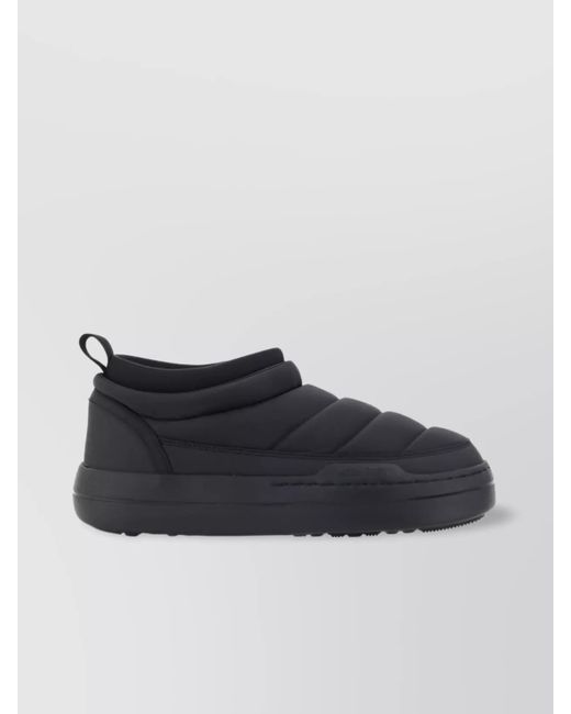 Moon Boot Soft Quilted Pull Tab Boots in Black | Lyst UK