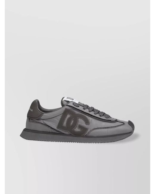 Dolce & Gabbana Cushion Nylon Sneakers Rubber Sole in Grey for Men ...