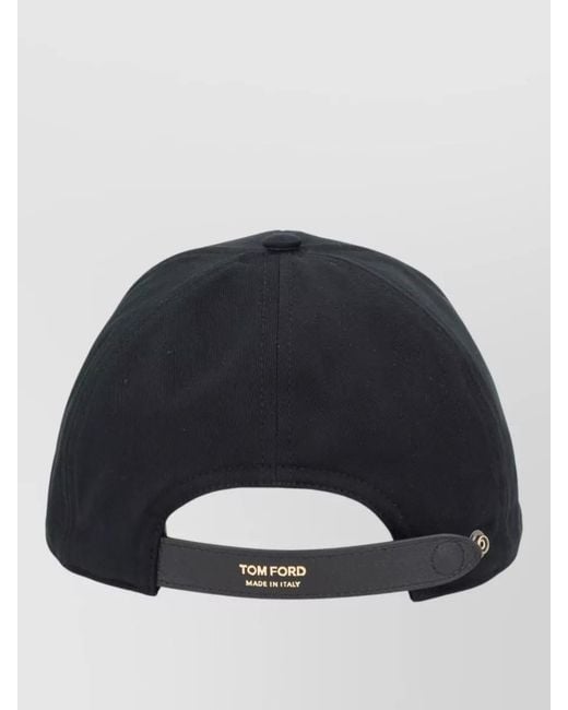 Tom Ford Baseball Cap Curved Brim Adjustable Strap in Blue for Men ...