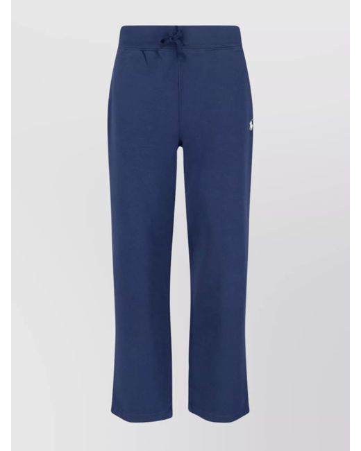 Polo Ralph Lauren Straight Trousers With Drawstring Waist And Side ...