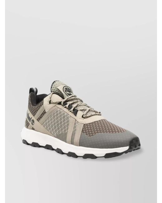 Timberland Winsor Trail Low Lace Up Sneaker in White for Men | Lyst