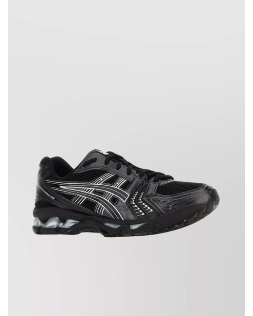 Asics 14 Low-Top Sneakers With Mesh Panels And Rubber Sole in Black for ...