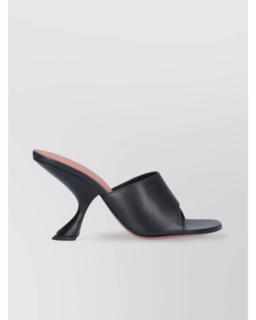 AMINA MUADDI Open Toe Heel Design Pumps | Lyst