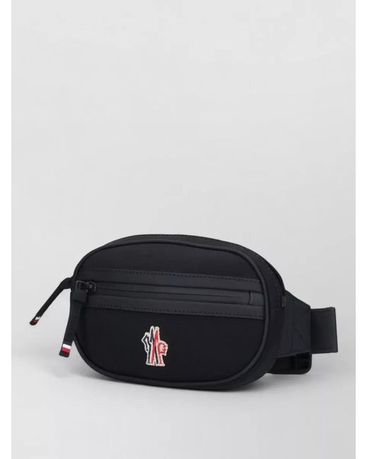 Moncler Belt Bag Adjustable Strap Front Zip Pocket in Black | Lyst UK