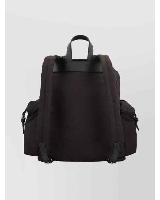 Vivienne Westwood Technical Fabric Logo Backpack in Black | Lyst UK