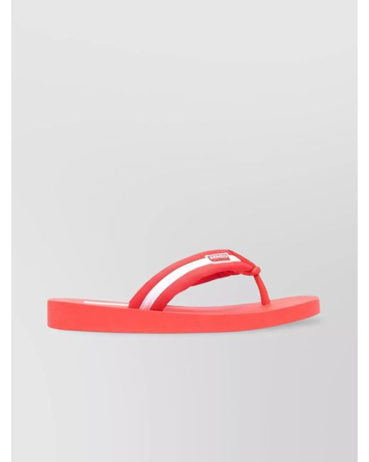 KENZO Flat in Red for Men | Lyst