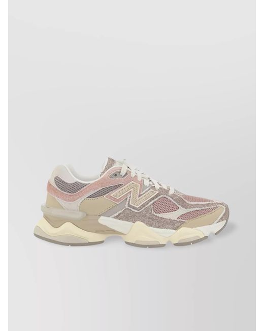 New Balance Performance Mesh Sneakers Reinforced Outsole in Natural | Lyst