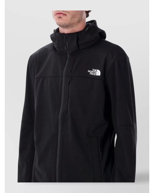 The North Face Softshell Hooded Jacket in Blue for Men | Lyst UK