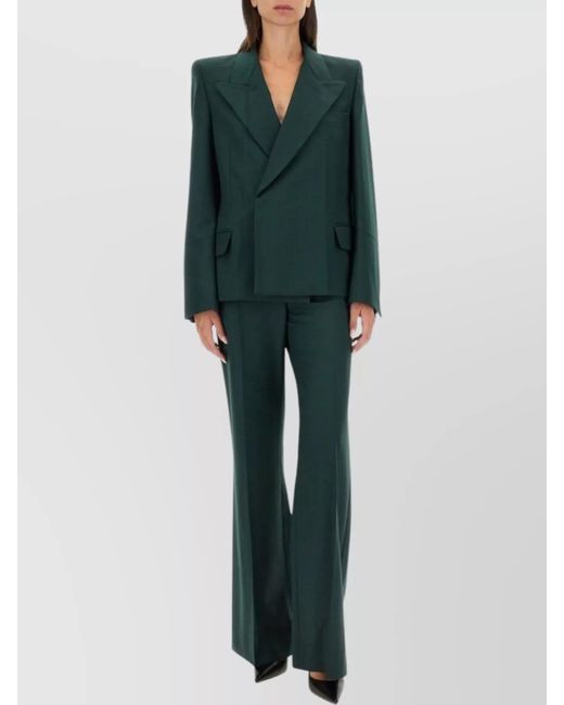Victoria Beckham Jacket Featuring Pointed Shoulders And Flap Pockets in ...