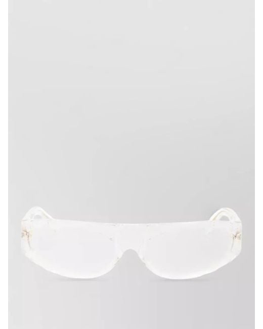 CASABLANCA Sports Sunglasses Rectangular Acetate Transparent Frame in ...