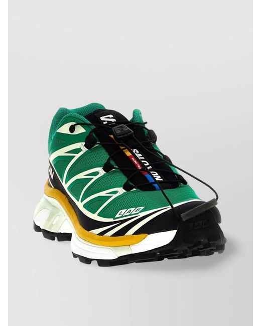 Salomon Mesh Upper Rubber Outsole Sneakers in Green | Lyst