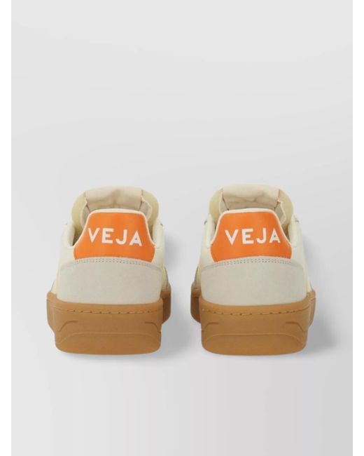 Veja Perforated Rubber Sole Sneakers With Contrast Heel Tab | Lyst UK