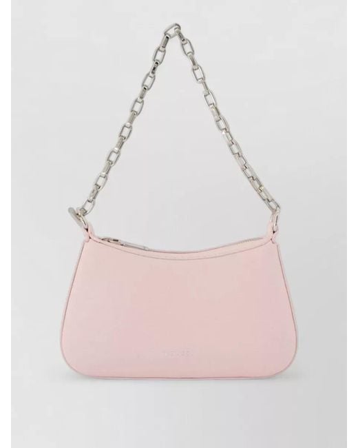 McQueen T Bar Mini Handbag in Pink | Lyst UK
