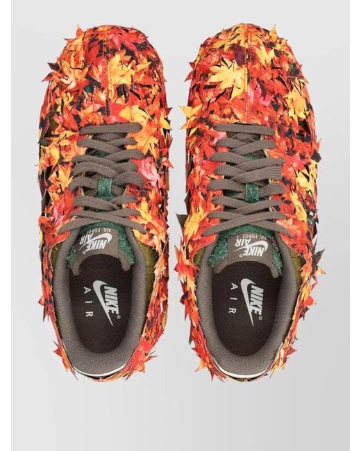 Nike Air Force One Autumn Maple Edition in Red | Lyst UK