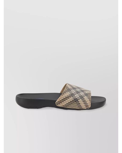 Burberry Check Band Slides Archive for Men | Lyst