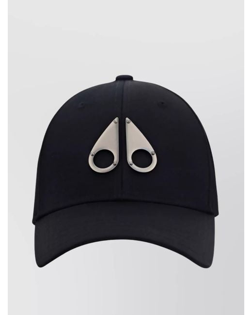 Moose Knuckles Iconic Logo Baseball Cap in Blue for Men | Lyst