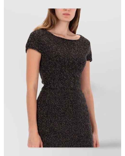 Our Legacy Cap Sleeve Fitted Waist Short Top in Black | Lyst UK